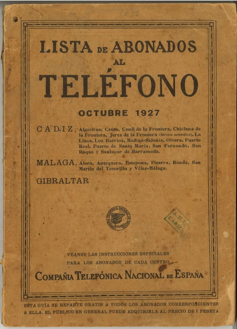 Guías Telefónicas | Historias de la telefonía y las telecomunicaciones ...