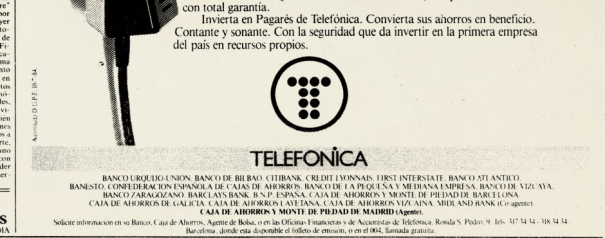 El logo de Telefónica | Historias de la telefonía y las ...